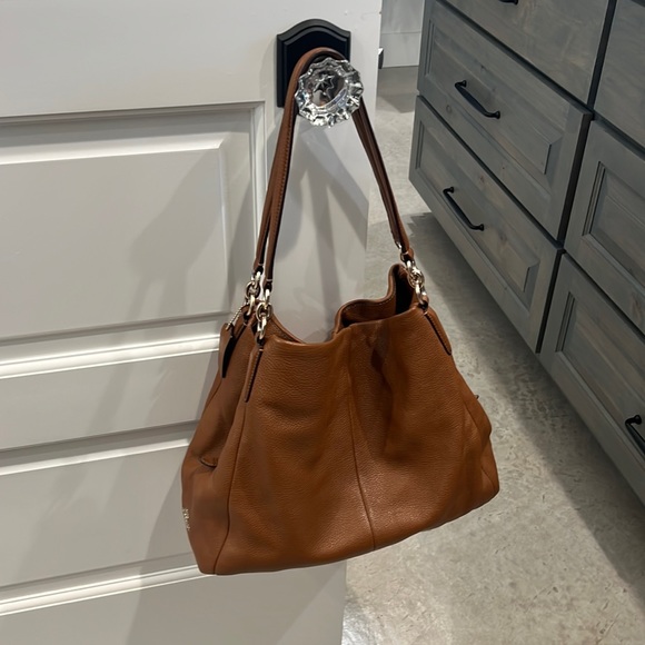 Coach | Bags | Coach Tan Leather Purse | Poshmark